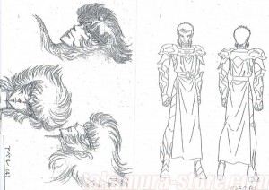 Saint Seiya Abel Model Sheet
