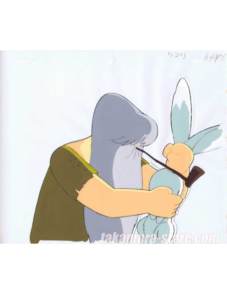 The Adventures of Kum Kum anime cel