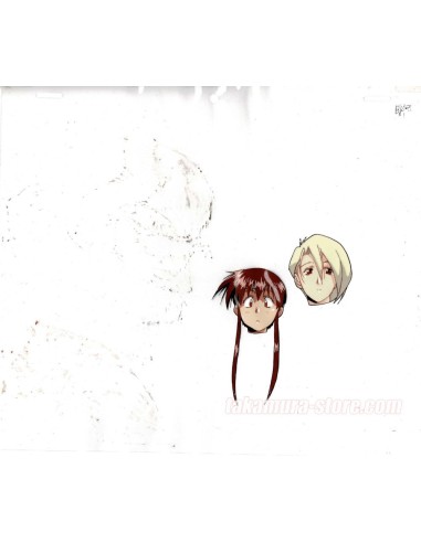 Plastic Little anime cel