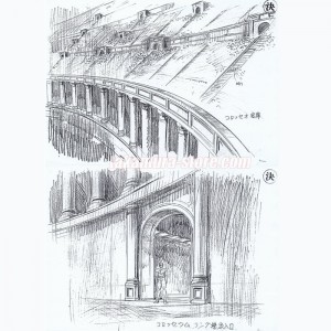 Saint Seiya Backgrounds Model Sheets