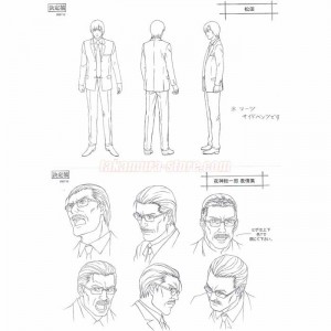 Death Note Characters Model Sheets