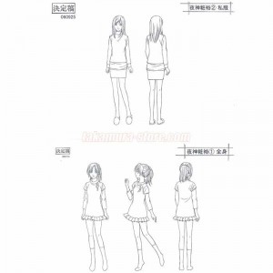 Death Note Characters Model Sheets