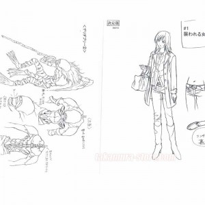 Death Note Characters Model Sheets