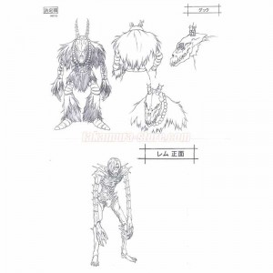 Death Note Characters Model Sheets