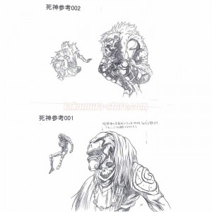 Death Note Personnages Model Sheets