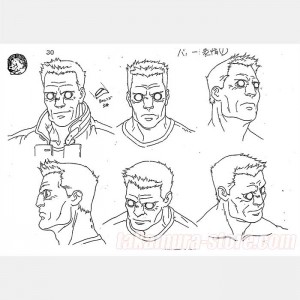 Ghost in the shell Model Sheets