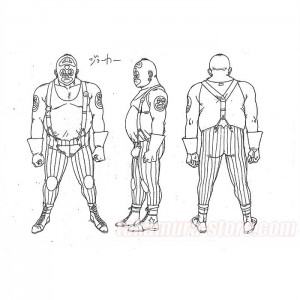 Akira Model Sheets - main characters
