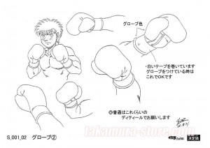 Setting Hajime no Ippo Backgrounds and objects