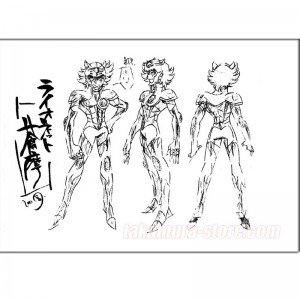 Saint Seiya Omega Model Sheets